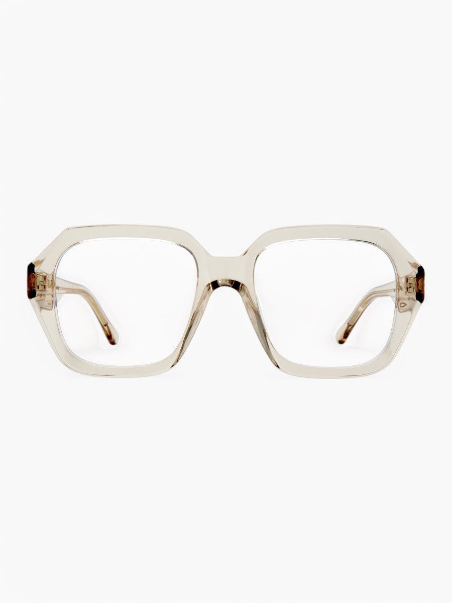 Saunders Champagne Frame Spectacles | FINLAY