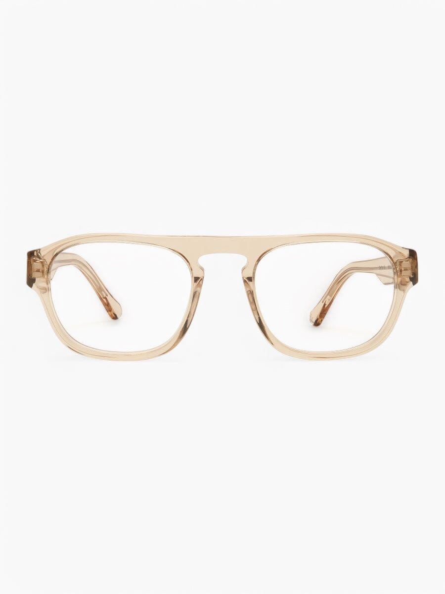 Wallace Champagne Frame Spectacles | FINLAY